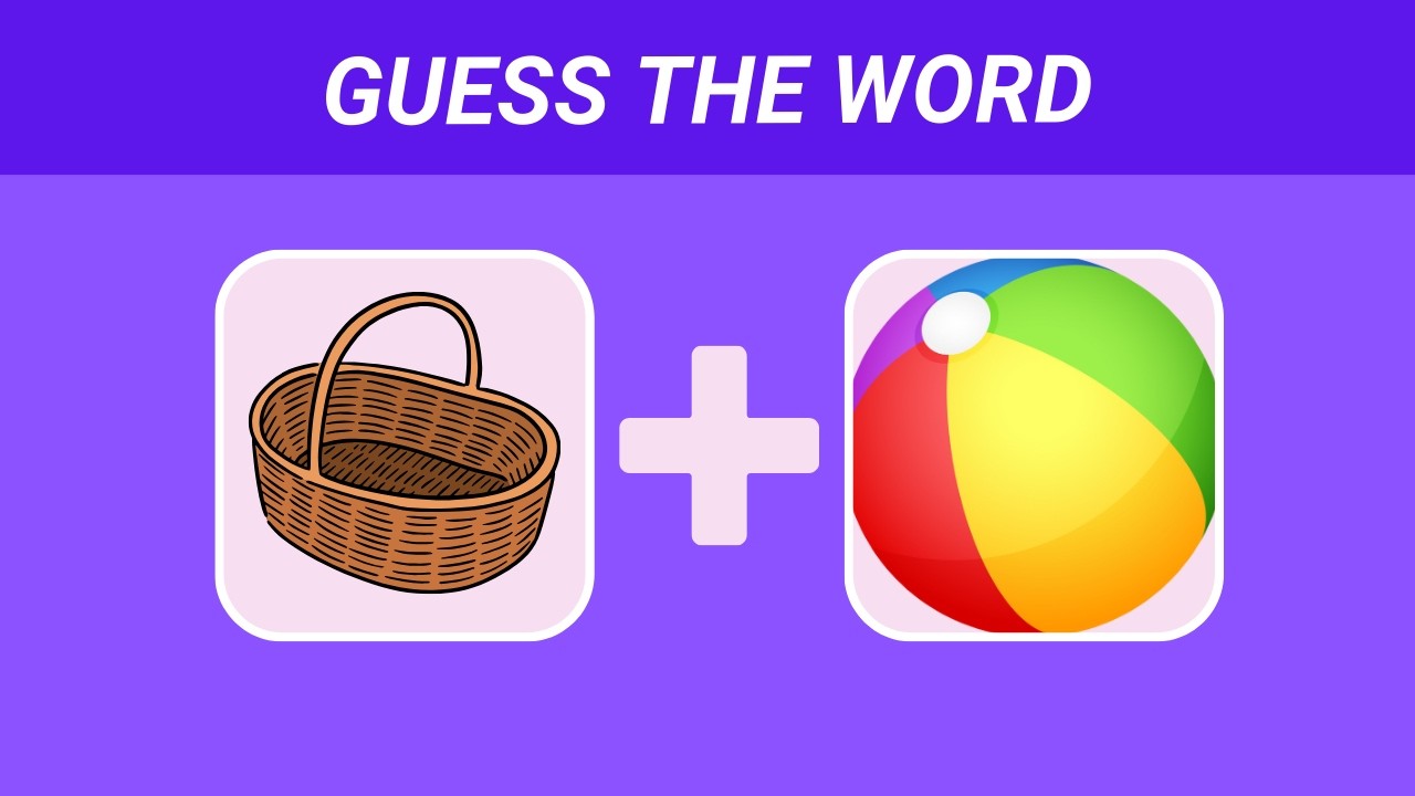 Guess the Word from Pictures! Fun Quiz Challenge #emojichallenge #gk # ...