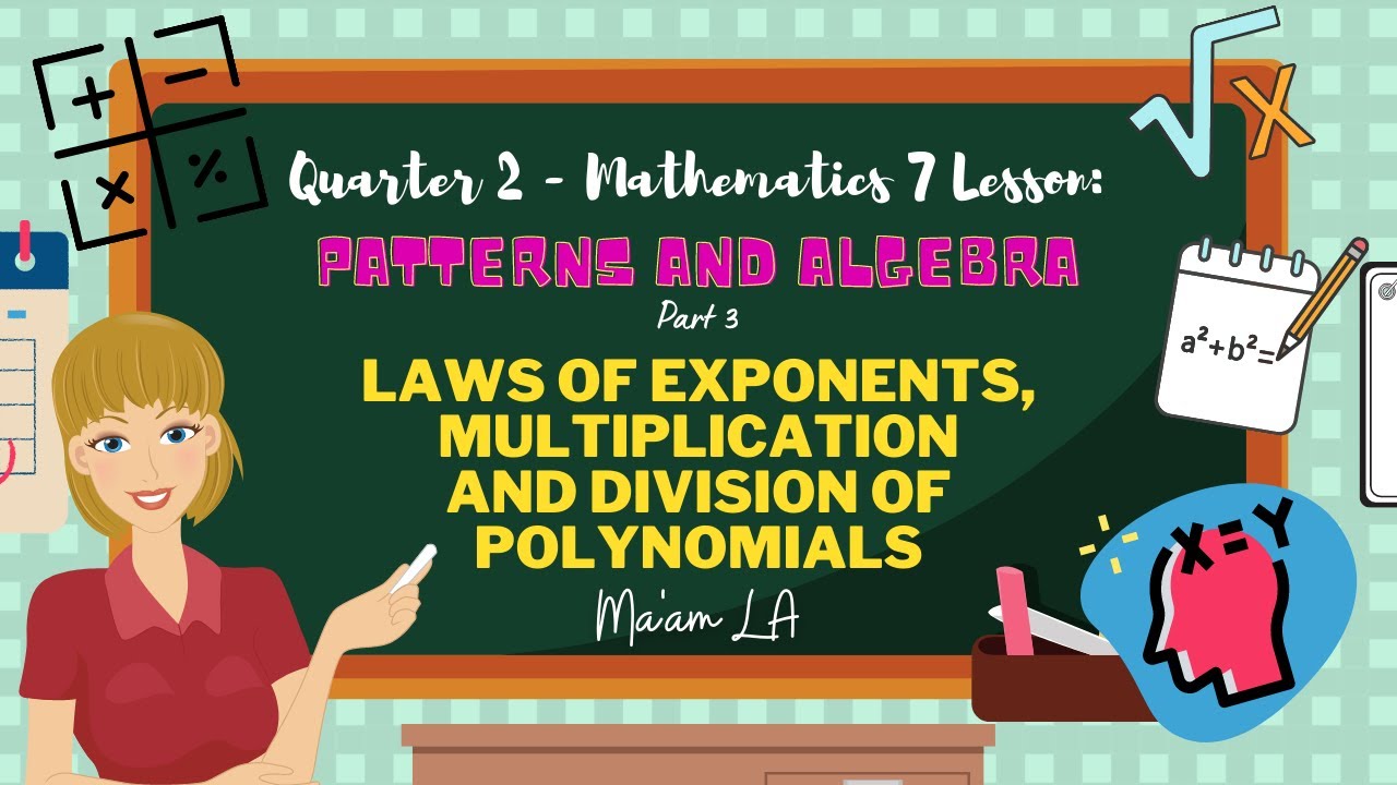 Q2 WEEK 5 - PATTERNS AND ALGEBRA - PART 3 || MATH 7 (Tagalog) - YouTube
