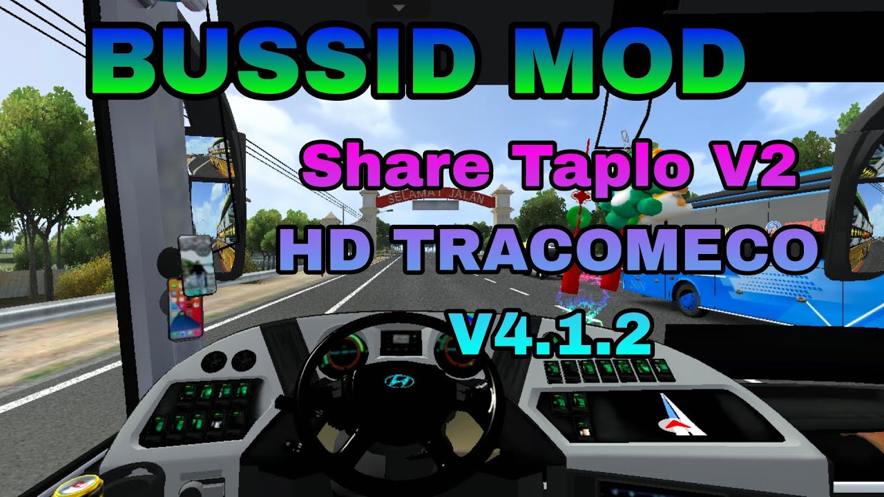 [BUSSID MOD] Share và hướng dẫn mod Taplo v2 xe HD TRACOMECO v4.1.2 ...