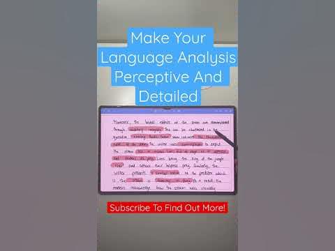 AQA GCSE English Language Paper 1 Question 2- Language Analysis 🧐 # ...