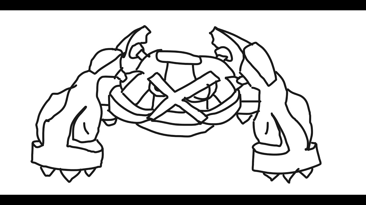 How to draw Metagross Pokemon | Step by step guide - YouTube