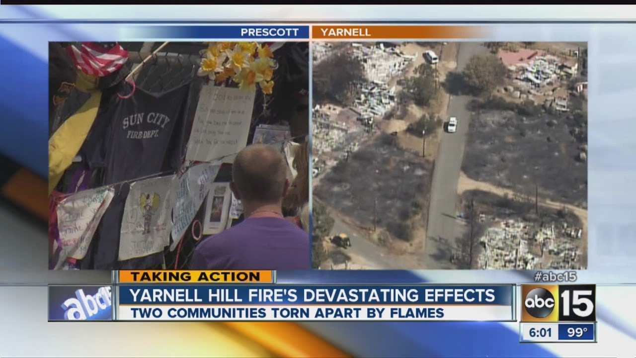 Yarnell Hill Fire impacts firefighter budget - YouTube