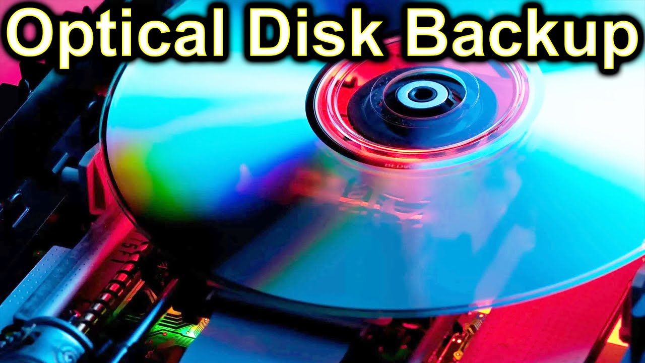 Optical Disk Backup Guide Explained {Camera Tuesday} - YouTube