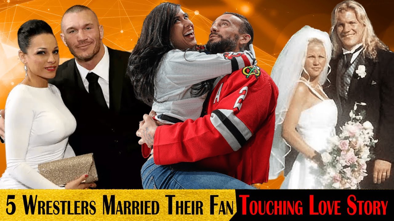 5 Wrestlers Married Their Fan | Heartwarming Love Stories | WWE | AEW ...