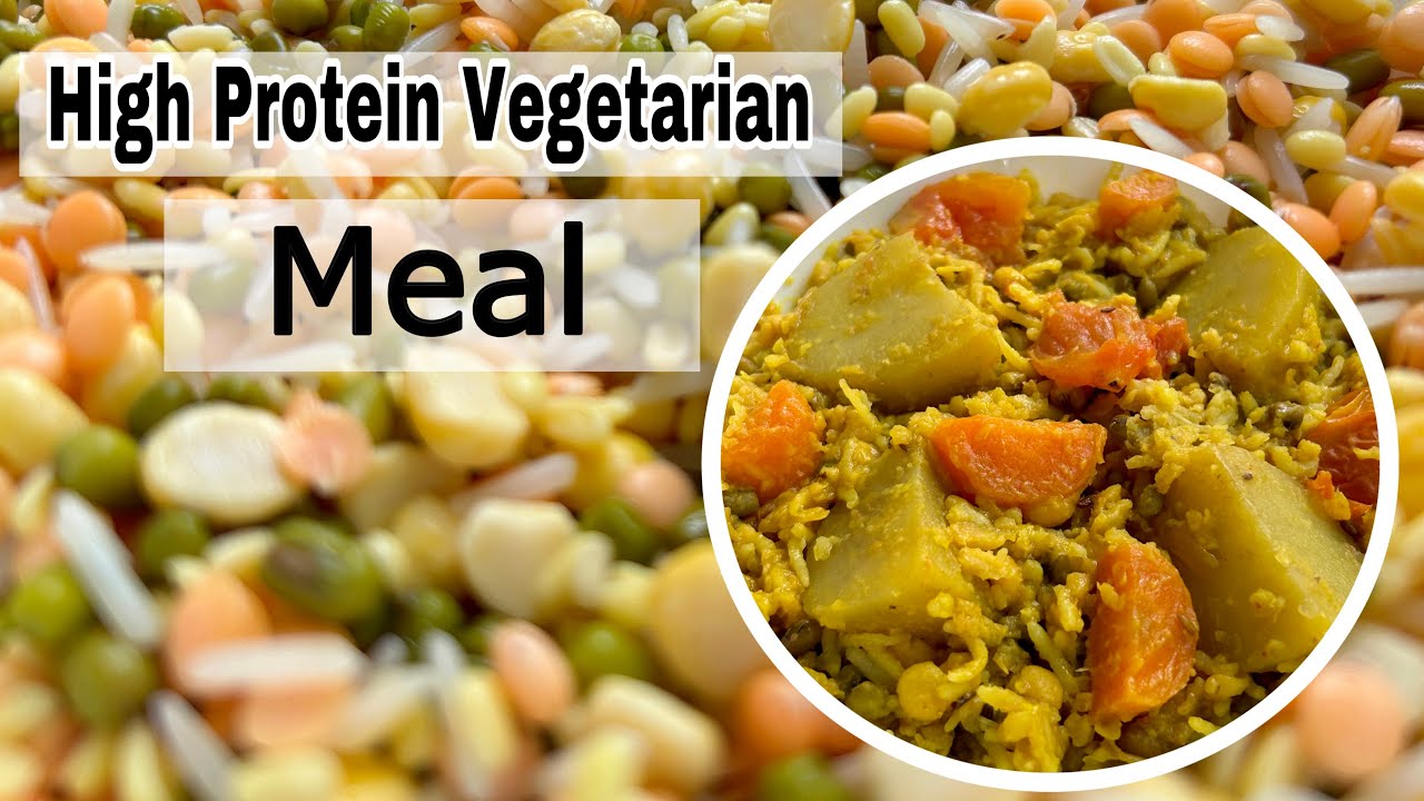 Protein-Rich Dal Rice for a Quick Meal | Easy High-Protein Veg Dal ...