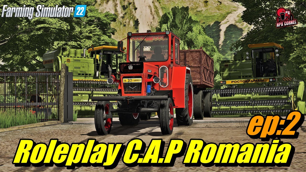 #fs22 Roleplay C.A.P Romania / Deblocarea drumului ! ep:2 - YouTube