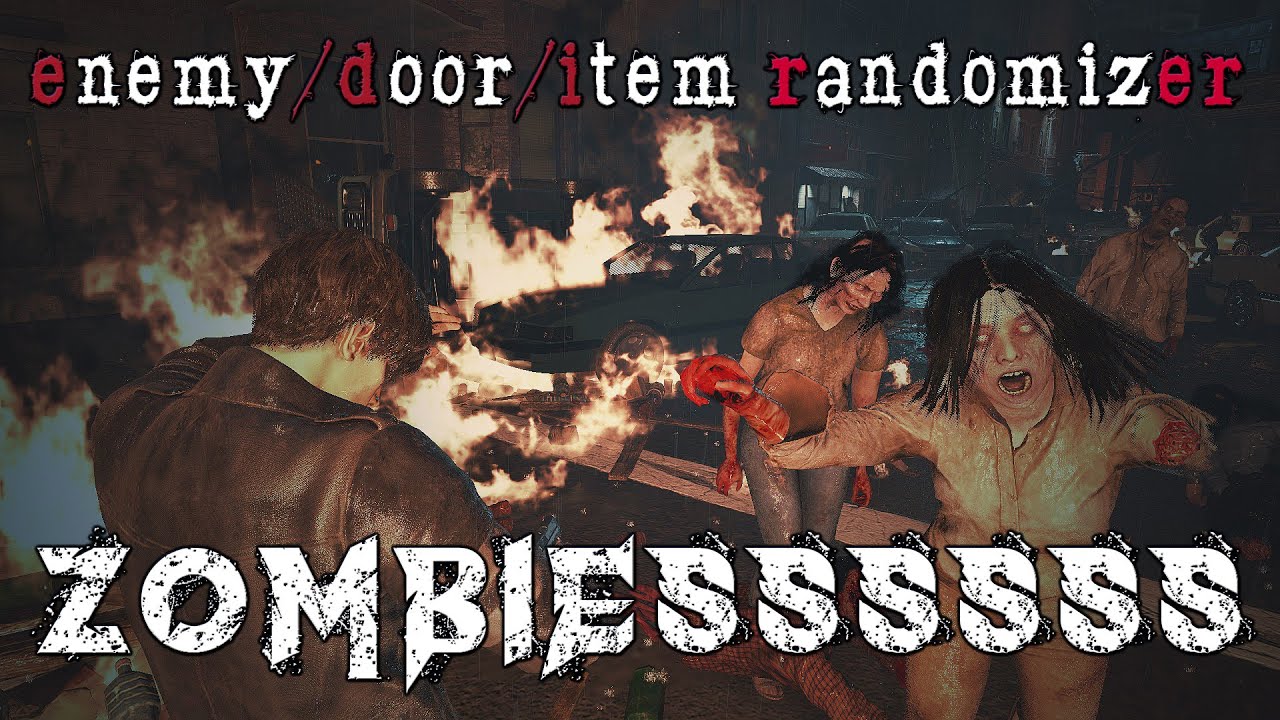 RE2 Remake ZOMBIES only RANDOMIZER Enemy Profile + 300% Extra enemies ...