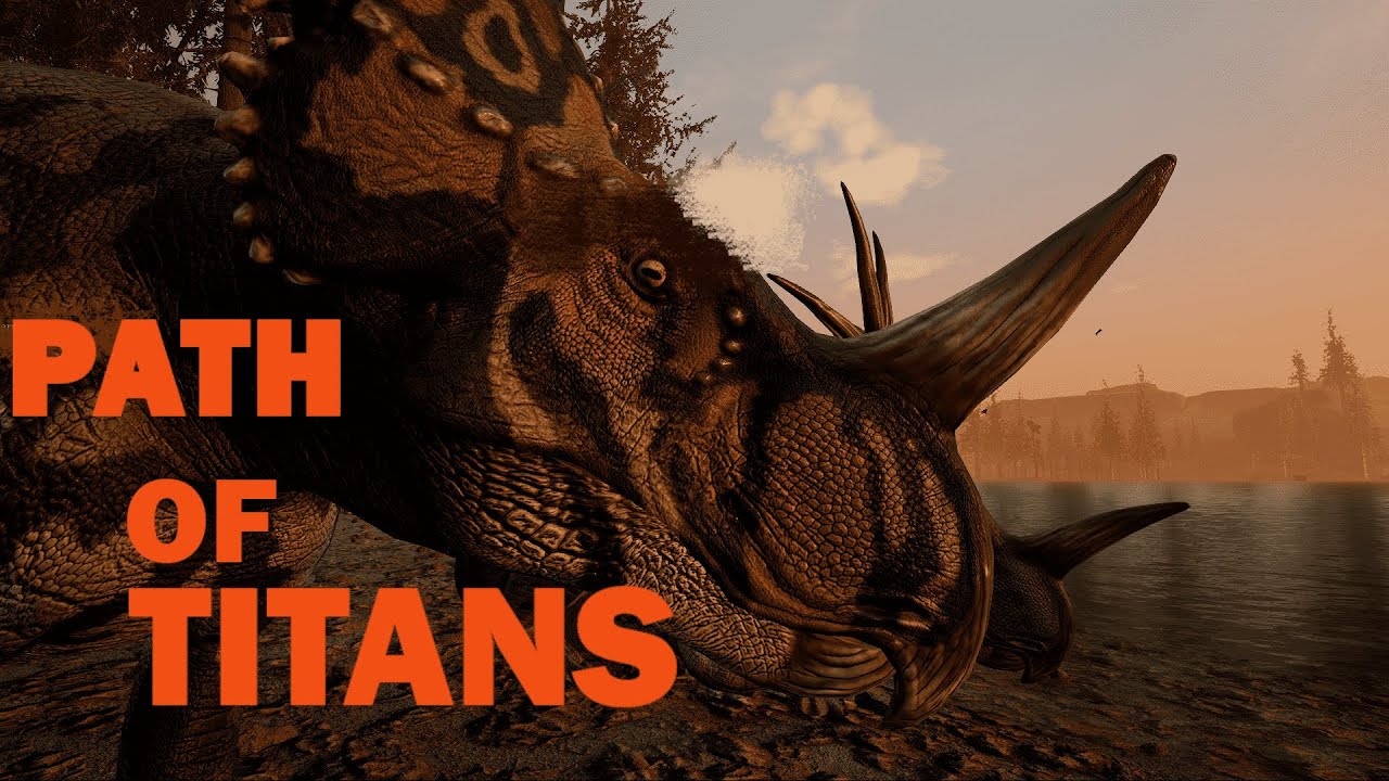 PATH OF TITANS - NEW UPCOMING DINOS AND STYRACOSAURUS FIGHT! - YouTube