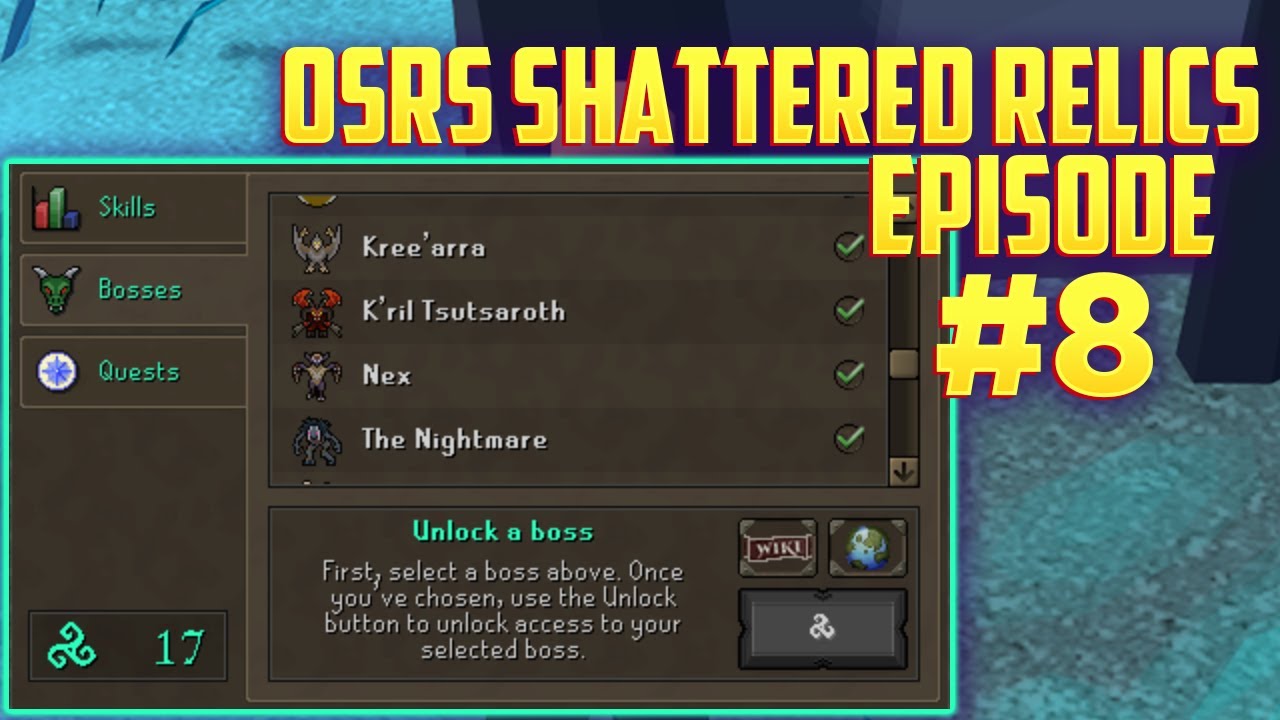 I Have Unlocked All Content In The League | OSRS | Shattered Relic ...