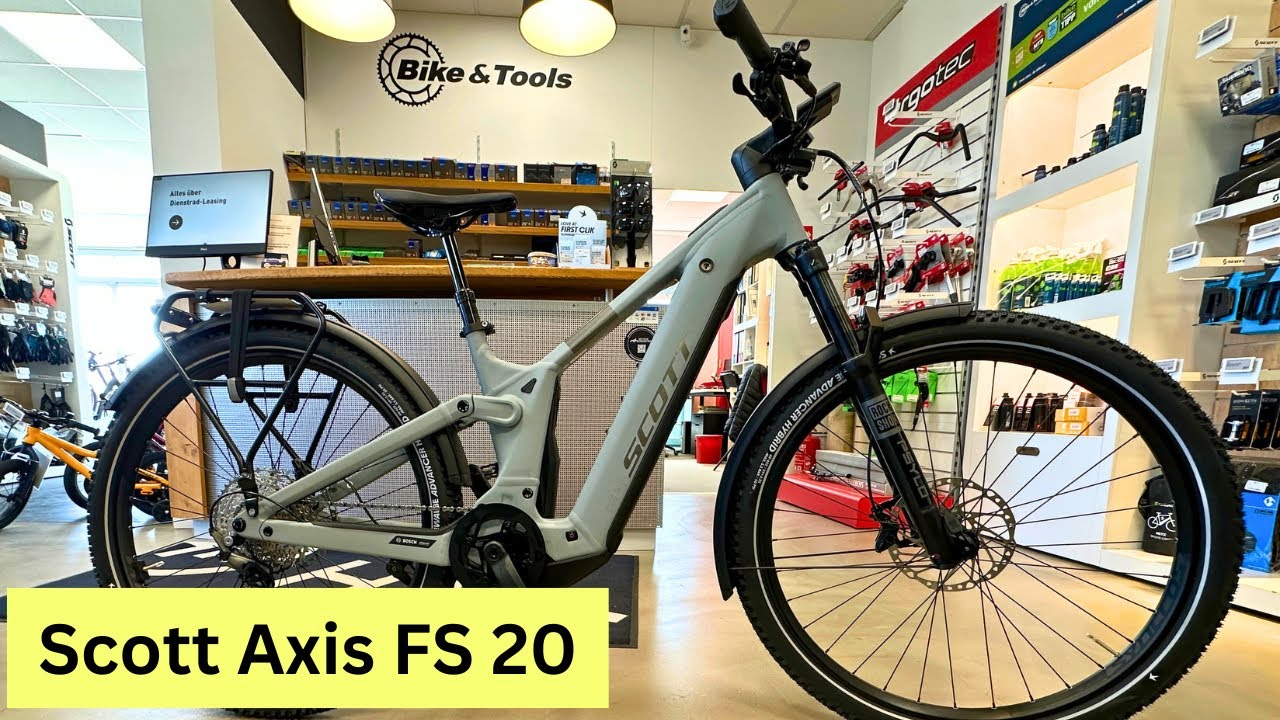 Scott Axis FS 20. Neuer Rahmen. Besser durchdacht. - YouTube