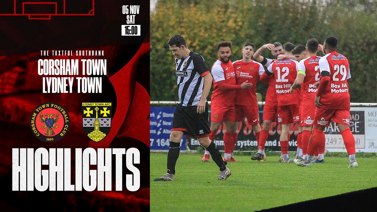 Corsham Town FC 6 V 1 Lydney Town FC - Hellenic Premier Match ...