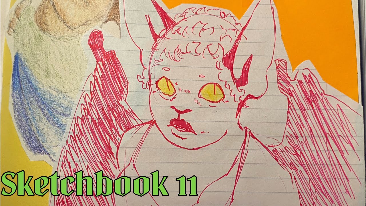 Sketchbook 11 | Sketchbook Tour🦅 - YouTube