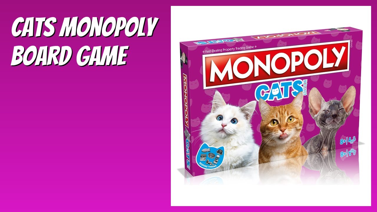 REVIEW (2026): Cats Monopoly Board Game. Features - YouTube