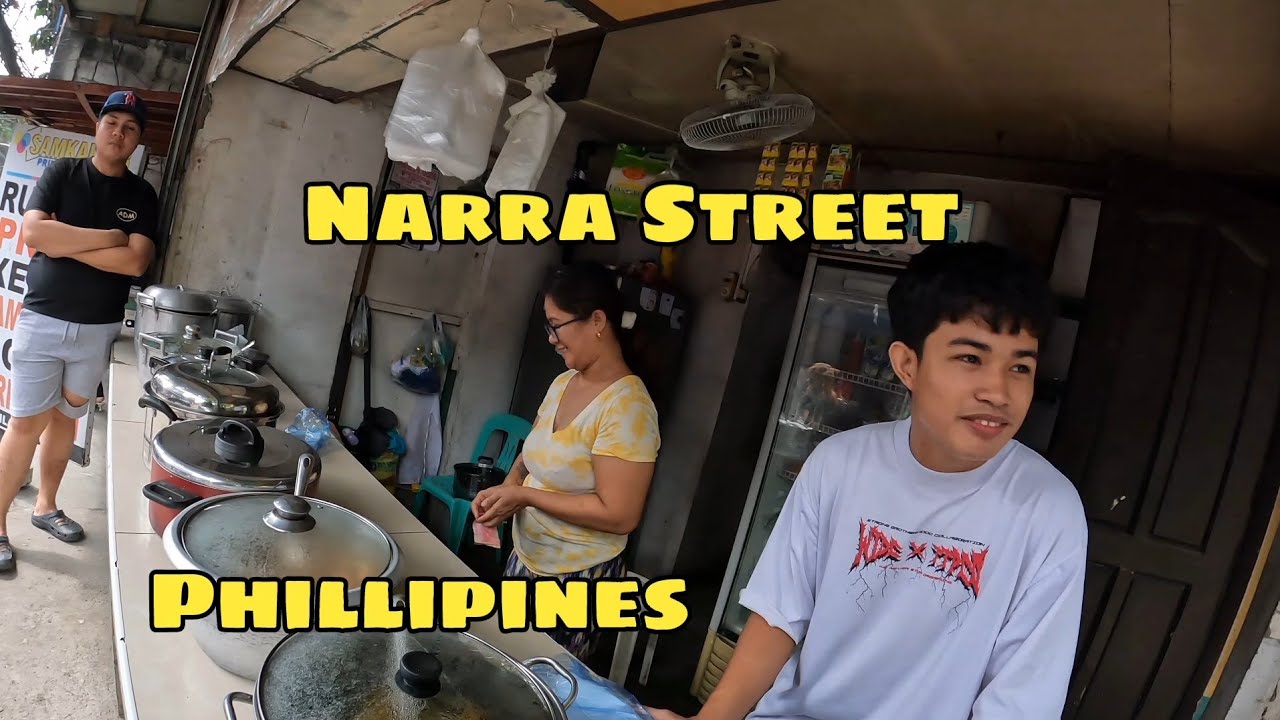 Exploring Narra Street Manila Philippines 🇵🇭 - YouTube