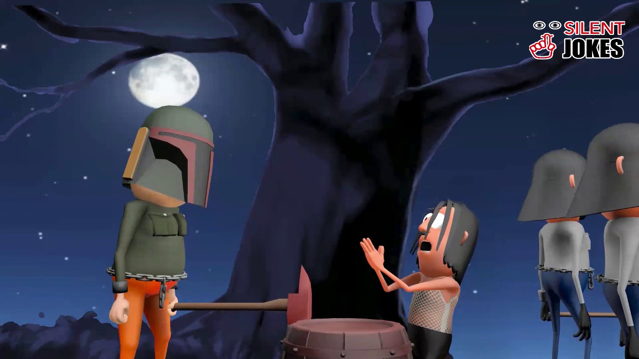 Axe Execution | Comedy Cartoon | Silent Jokes - YouTube