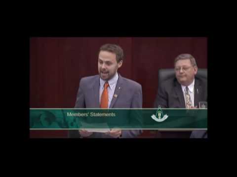 Member's Statement about Samuel W Shaw School. - YouTube