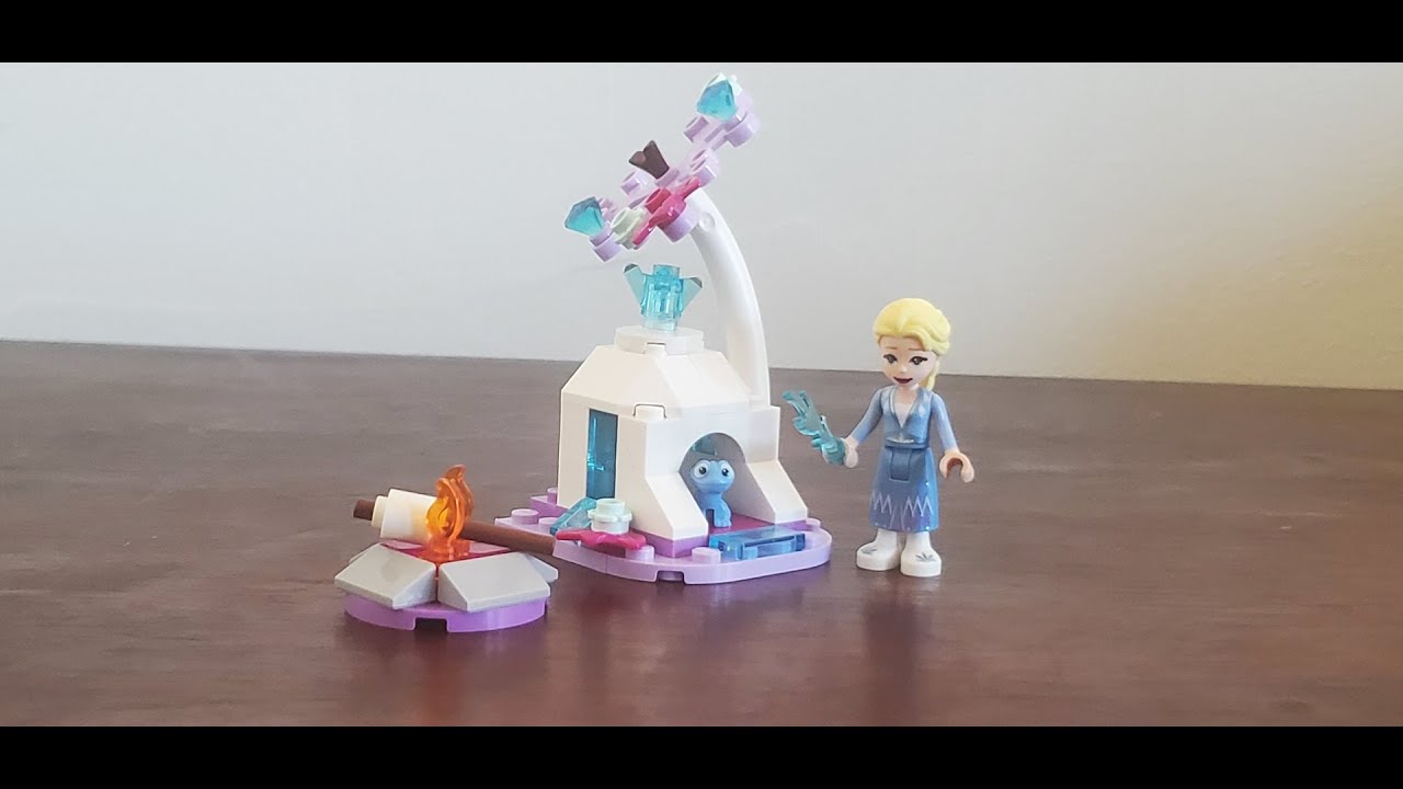 LEGO 30559 Elsa and Bruni's Forest Camp (SPEED BUILD) - YouTube