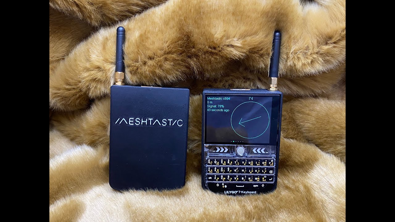 Lilygo TDeck Meshtastic Build - Battery, GPS, LoRa Antenna, 3D Printed ...