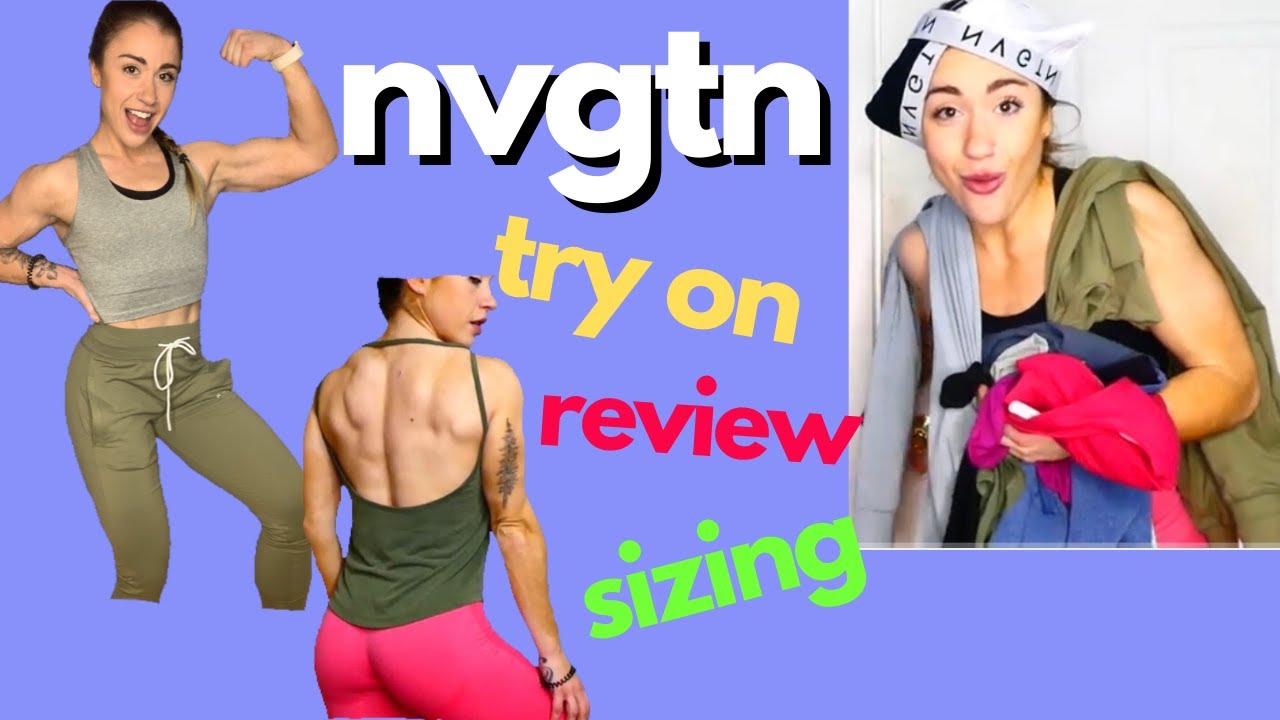 NVGTN TRY ON HAUL - Squat Proof? True to Size? - YouTube