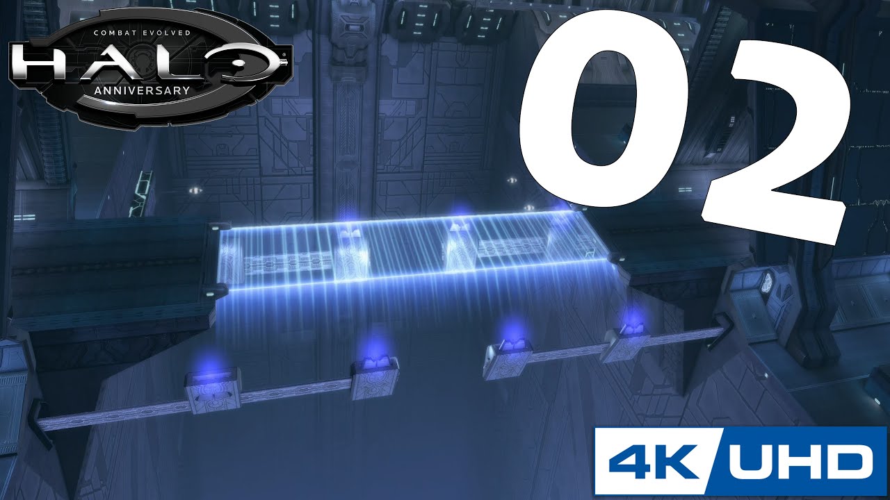 [4K] Halo: Combat Evolved - 100% Playthrough - Part 2 - BUILDING ...
