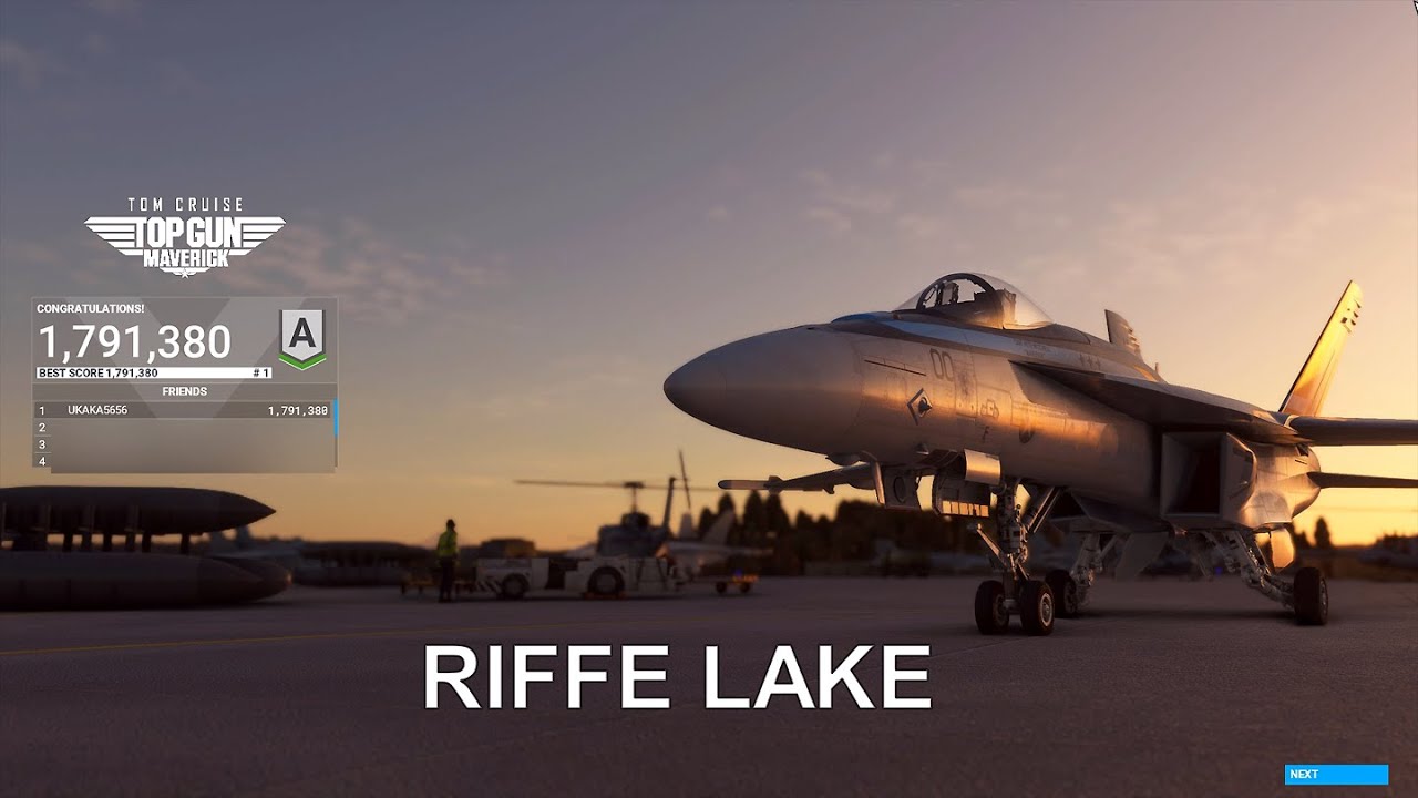 TopGun Maverick low altitude challenge Top 17. RIFFE LAKE. June 29 ...