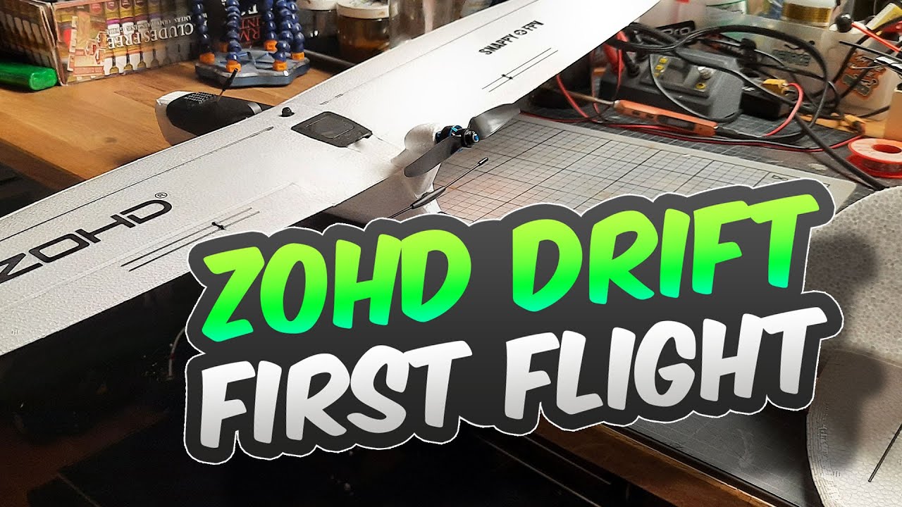 ZOHD Drift First Flight - iNav 2.5.1 Diff in Description - YouTube