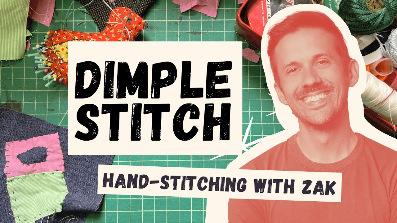 How to Sew the Dimple Stitch - YouTube