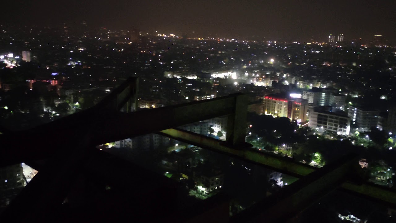 View of Kolkata from Ozora ( 20th floor) - YouTube