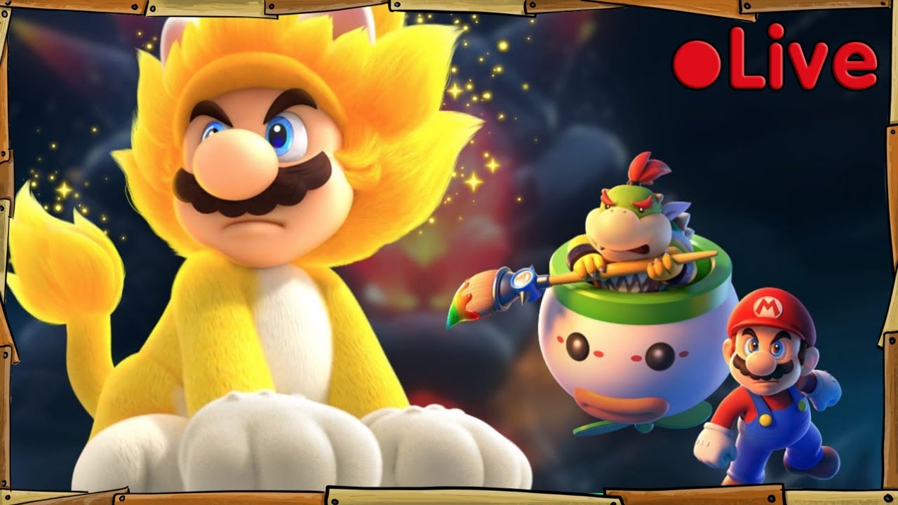 Super Mario 3D World + Bowser’s Fury - 🔴 Live - YouTube