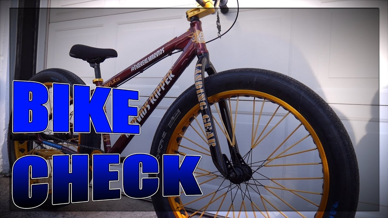 BIKE CHECK: 2018 SE FAT RIPPER "MARVIDS RIPPER" - YouTube