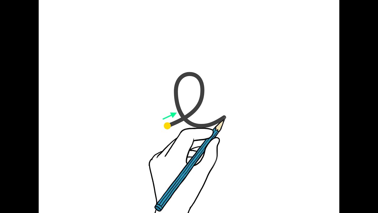 La lettre E (minuscule cursive) - YouTube