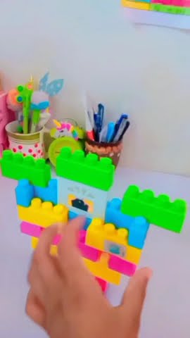 Diy blocks craft # blocks # creature study - YouTube
