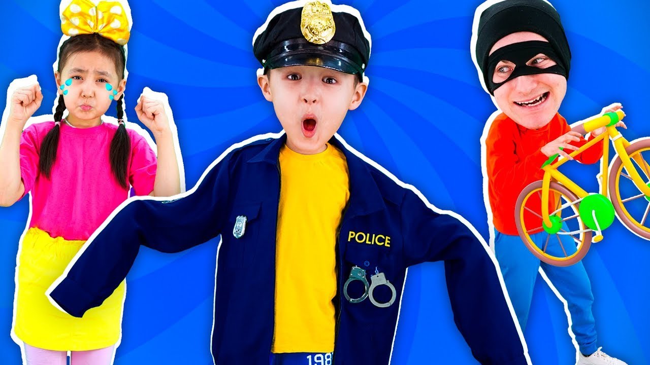 Little Helper - Baby Policeman Song | Wrong Body Parts | Nursery Rhymes ...