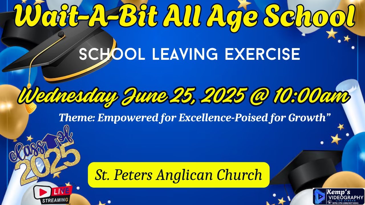 Wait-A-Bit School Leaving Exercise 2025 - YouTube