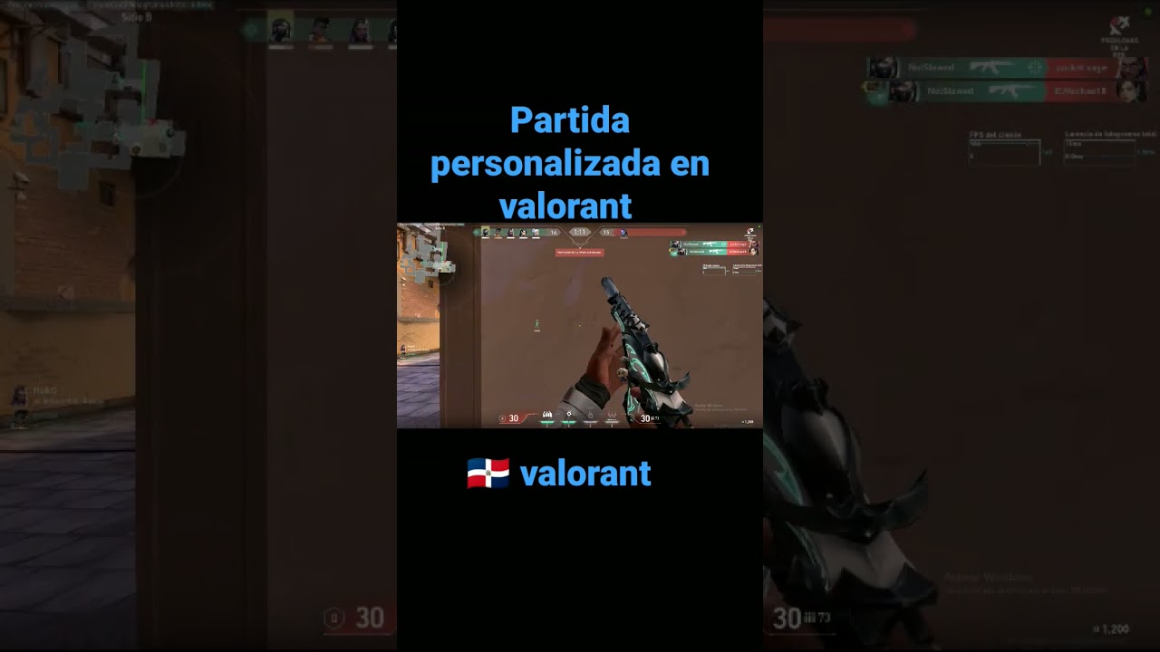 partida personalizada en valorant - YouTube