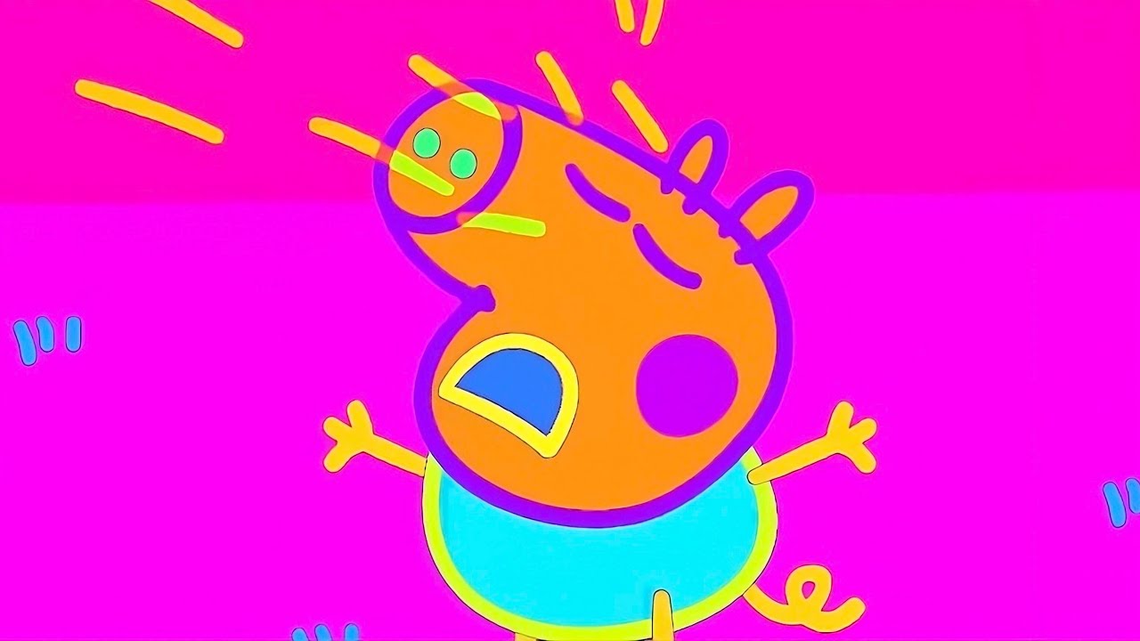 Peppa Pig Crying Shocked | Peppa Pig Video Effects (Robot,Oldtv,Miror ...