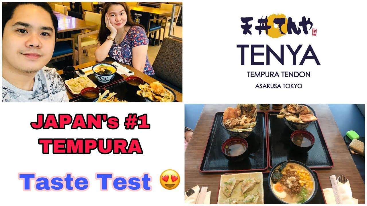 TENYA (Japan's #1 Tempura) FOOD VLOG- SHARU OFFICIAL - YouTube
