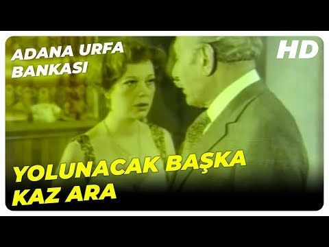 Adana Urfa Bankası - Servet Bey, Ökkeş'i Kaçırdı! | Ali Şen Eski Türk Filmi