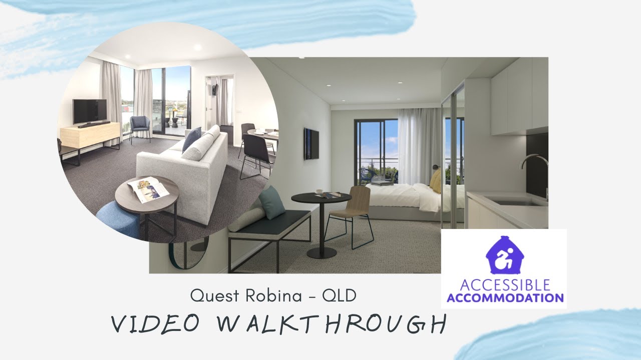 Accessible Accommodation Brisbane (Quest Robina ) - YouTube