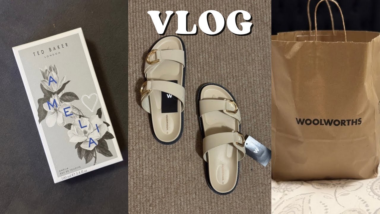 VLOG || New Perfume from the UK || Woolies Mini haul || MEAT PREP ...