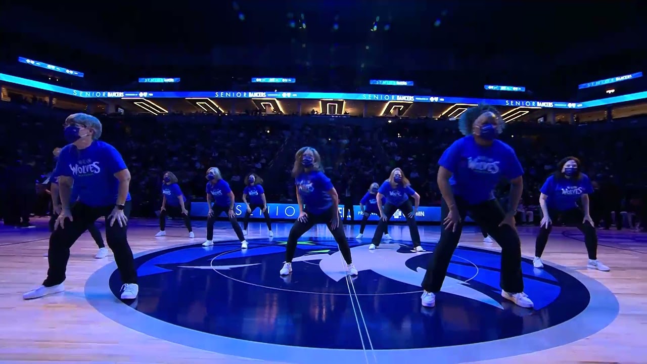 TIMBERWOLVES SENIOR DANCERS: LETS GROOVE 11 5 2021 - YouTube