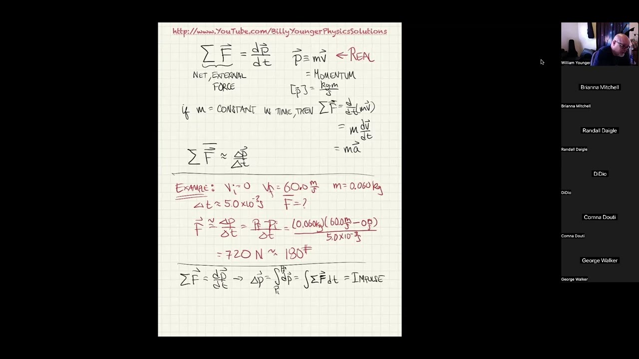 *Conservation of Momentum, Collisions, and Elastic Collisions - YouTube
