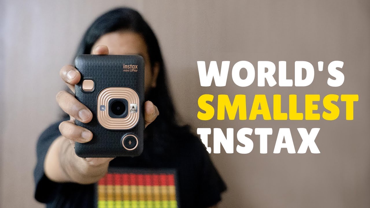 World's smallest Instant Camera Ever 🔥🔥🔥 | Fujifilm Instax Mini LiPlay ...