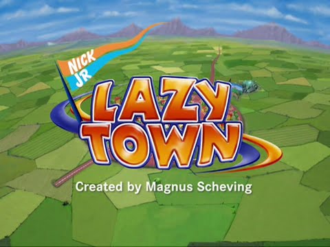 LazyTown - Original Nick Jr. intro (2005, 24fps)