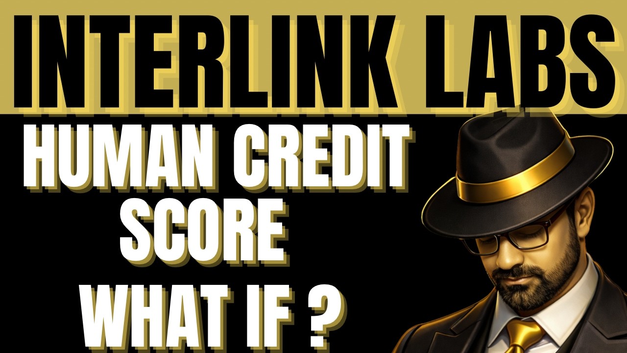 Human Credit Score Mechanism | 5 Factors | #interlink #itlg #itl ...