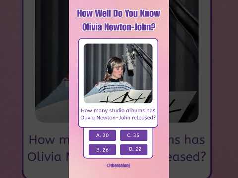 How Well Do You Know Olivia Newton-John | QUIZ 3