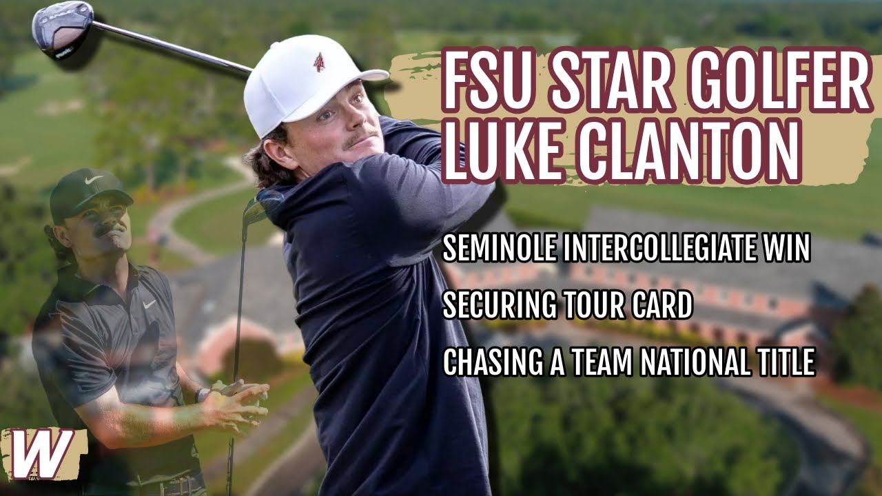 Florida State Sports | FSU star Luke Clanton on PGA Tour Card, pursuit ...