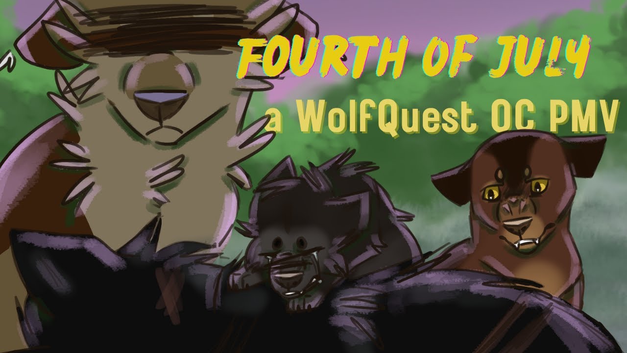 Fourth Of July - a WolfQuest OC PMV (TW in desc!) - YouTube