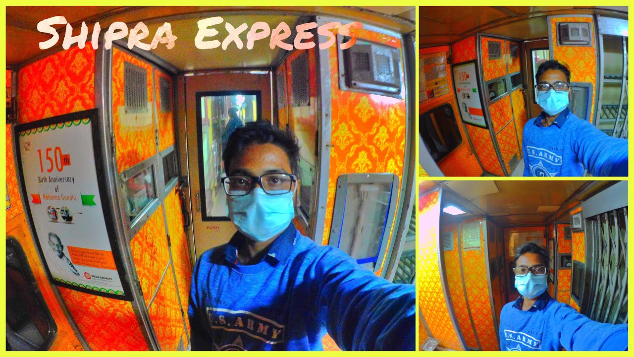 Howrah Indore Shipra Express Train Journey | Beautiful Utkrisht AC ️ ...