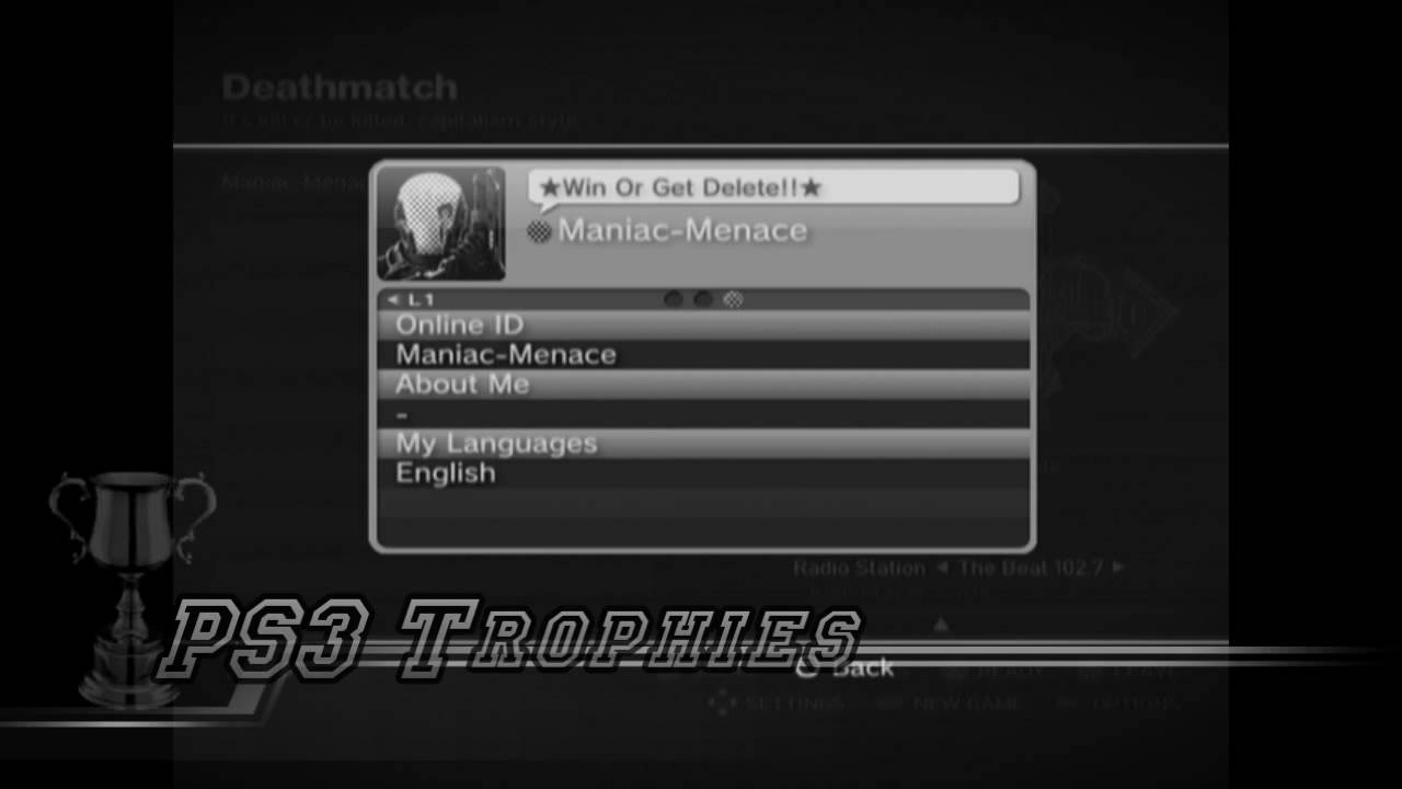 Ps3 Profile Card [6-26-09] - YouTube